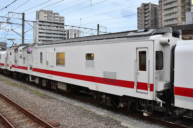 E491系"East i-E"（マヤ50組み込み）が東海道貨物線などを検測